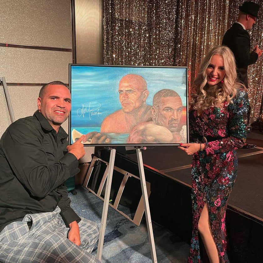 Anthony Mundine & Kelly Slater – Joanne Colely